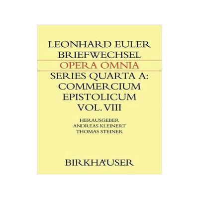 预订 Briefwechsel von Leonhard Euler mit Johann Andreas von Segner und anderen Gelehrten aus Halle