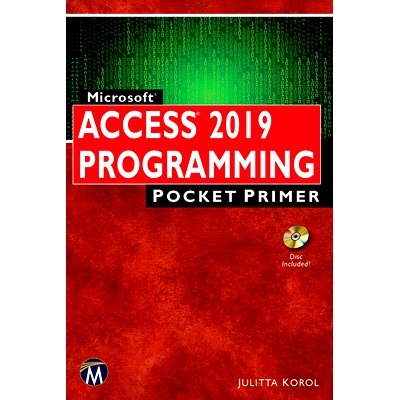 预订 Microsoft Access 2019 Programming Pocket Primer Microsoft Access 2019编程口袋入门: 9781683924098