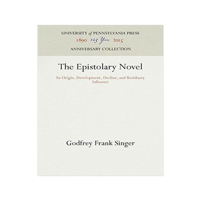 [预订]The Epistolary Novel 9781512806977