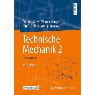 预订 Technische Mechanik 2 Elastostatik 9783662684221