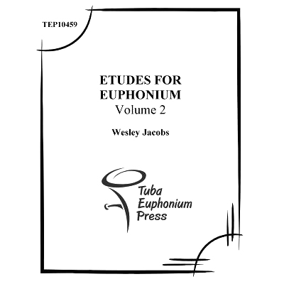 预订 Etudes for Euphonium (Volume 2): 9781517015527