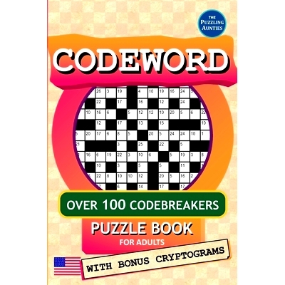 预订 Codeword Puzzle Book for Adults: Over 100 Classic Coded Crosswords (Codebreakers) - With Bonus Cryptograms (US vers