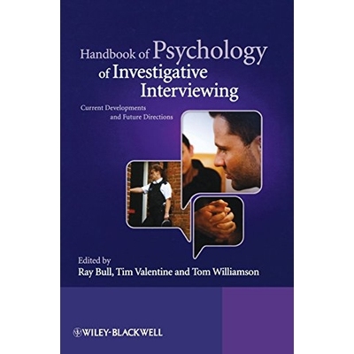 预订 Handbook Of Psychology Of Investigative Interviewing - Current Developments And Future Directions 调查性面谈心理学