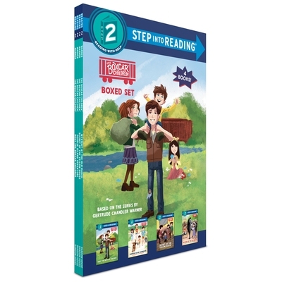 预订 Boxcar Children Step Into Reading Boxed Set #1: Meet the Boxcar Children; Surprise Island Adventure; Secret of the