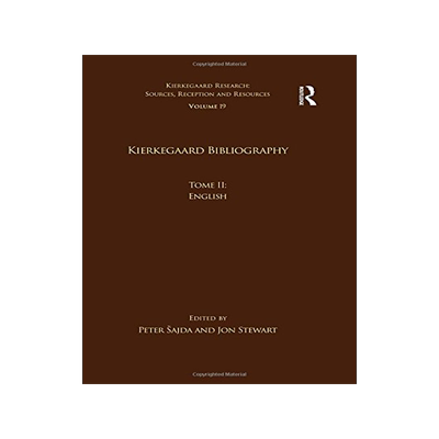 预订 Volume 19, Tome II: Kierkegaard Bibliography