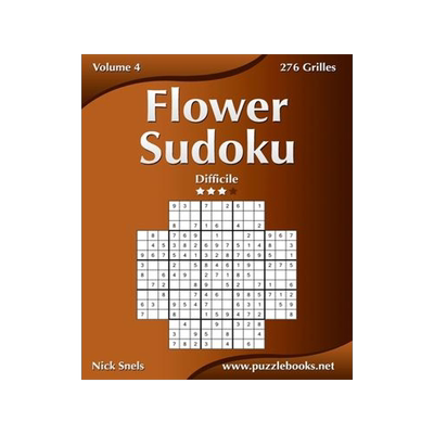 [预订]Flower Sudoku - Difficile - Volume 4 - 276 Grilles 9781512051360