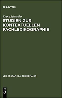 【预订】Studien zur kontextuellen Fachlexikographie 9783484309838