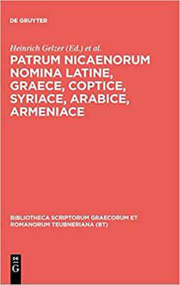 【预订】Patrum Nicaenorum nomina Latine, Graece, Coptice, Syriace, Arabice,  9783598719950
