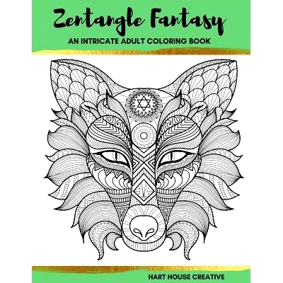 预订 Zentangle Fantasy: An Intricate Adult Coloring Book: 9781534818996
