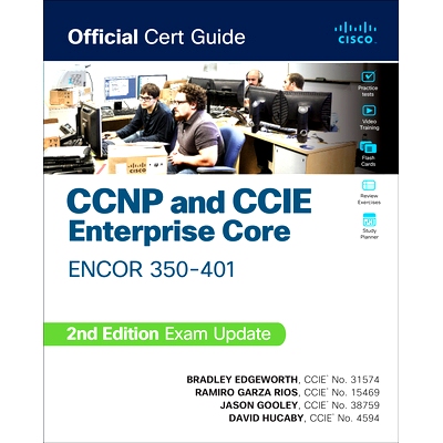 预订 CCNP and CCIE Enterprise Core Encor 350-401 Official Cert Guide: 9780138216764