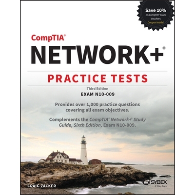 预订 Comptia Network+ Practice Tests: Exam N10-009 Comptia 网络+实践测试：N10-009 考试 第3版: 9781394239290