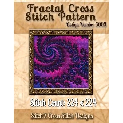 预订 Fractal Cross Stitch Pattern: Design No. 5003: 9781502875068