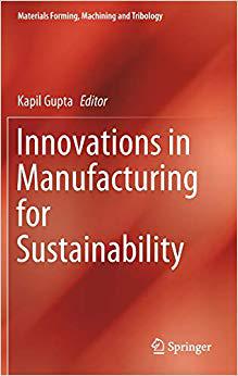 【预售】Innovations in Manufacturing for Sustainability