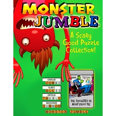 预订 Monster Jumble(r): A Scary Good Puzzle Collection!: 9781629372136
