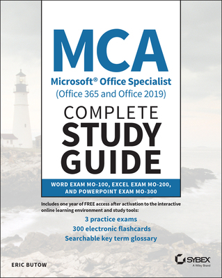 【预订】Mca Microsoft Office Specialist Complete Study Guide (Office 365 And Office 2019): Wor 9781119718499