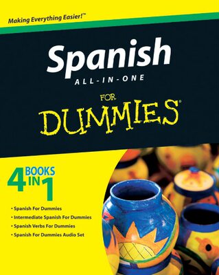 现货 原版 西班牙语傻瓜书 Spanish All-In-One For Dummies