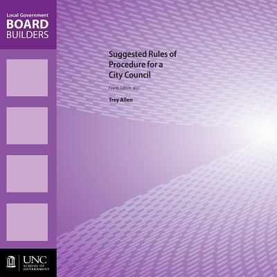 预订 Suggested Rules of Procedure for a City Council 建议的市议会议事规则: 9781560118947