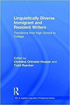 【预售】Linguistically Diverse Immigrant and Resident Writers