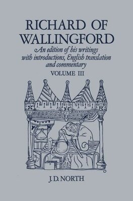 【预订】Richard of Wallingford Vol 3