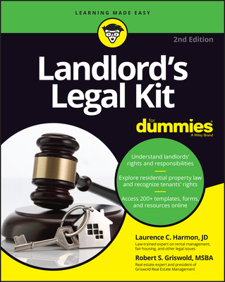 【预订】Landlords Legal Kit For Dummies, 2Nd Edition 9781119896340