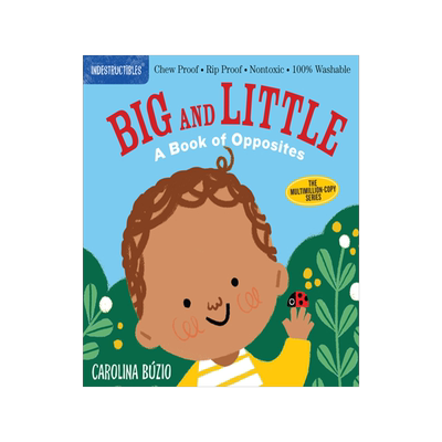 防水无毒可咬玩具书：反义词