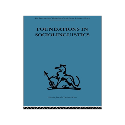 预订 Foundations in Sociolinguistics