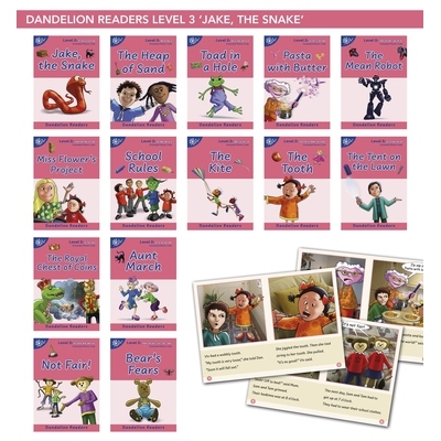 预订 Phonic Books Dandelion Readers Vowel Spellings Level 3: Four to five spellings for each vowel sound 蒲公英读本《自