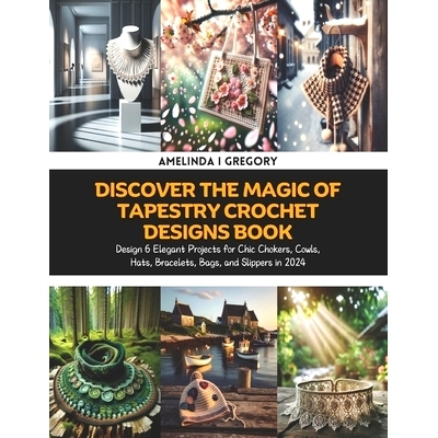 预订 Discover the Magic of Tapestry Crochet Designs Book: Design 6 Elegant Projects for Chic Chokers, Cowls, Hats, Brace
