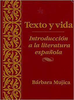 【预售】Texto Y Vida: Introduction A La Literatura Espanola