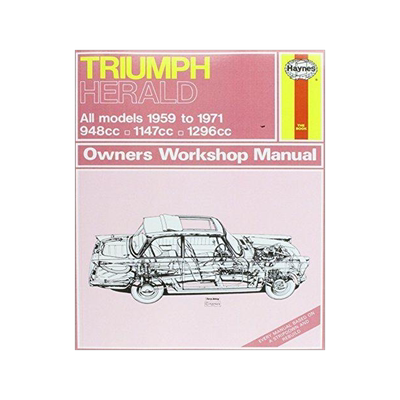 [预订]Triumph Herald (59 - 71) up to K Haynes Repair Manual (Classic Reprint) 9780857336026