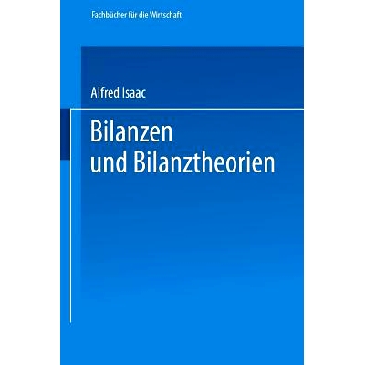 预订 Bilanzen und Bilanztheorien: 9783663127352