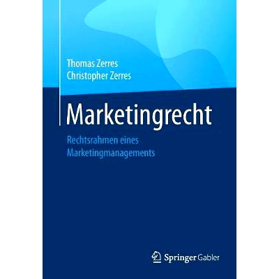 预订 Marketingrecht: Rechtsrahmen eines Marketingmanagements: 9783658221584