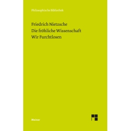 预售 Philosophische Bibliothek系列 快乐的知识 Friedrich Nietzsche 尼采哲学著作 Die Fröhliche Wissenschaft Wir Furchtlos