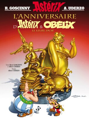 法语原版 高卢英雄历险记34 Une aventure d’Astérix L’anniversaire d’Astérix & Obélix  高卢英雄生日快乐 法国经典 BJ