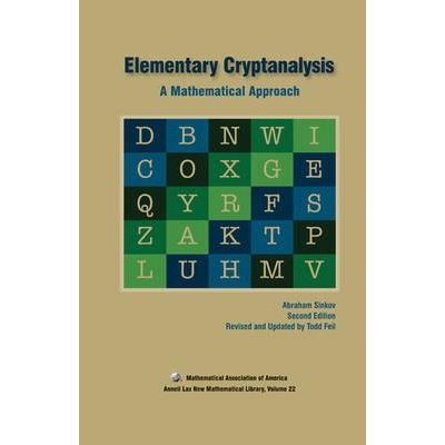 预订 Elementary Cryptanalysis 基础密码分析学 9780883856475