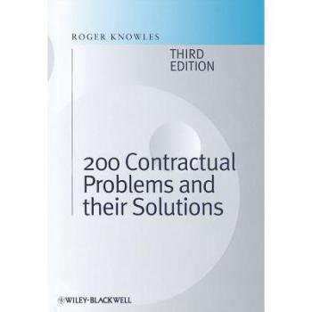 【预订】Two Hundred Contractual Problems And Their Solutions 3E