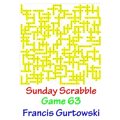 预订 Sunday Scrabble Game 63: 9781540845962