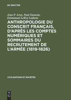 【预订】Anthropologie du conscrit français, d’après les comptes numériq 9789027971678