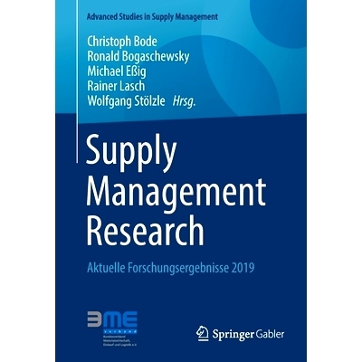 预订 Supply Management Research: Aktuelle Forschungsergebnisse 2019: 9783658269531