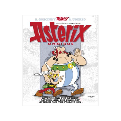 英文原版高卢英雄历险记 31-33 合订本卷十一 儿童漫画 Asterix Omnibus 11 阿斯特克斯与桃花女英雄集结号天塌下来砸在脑袋上