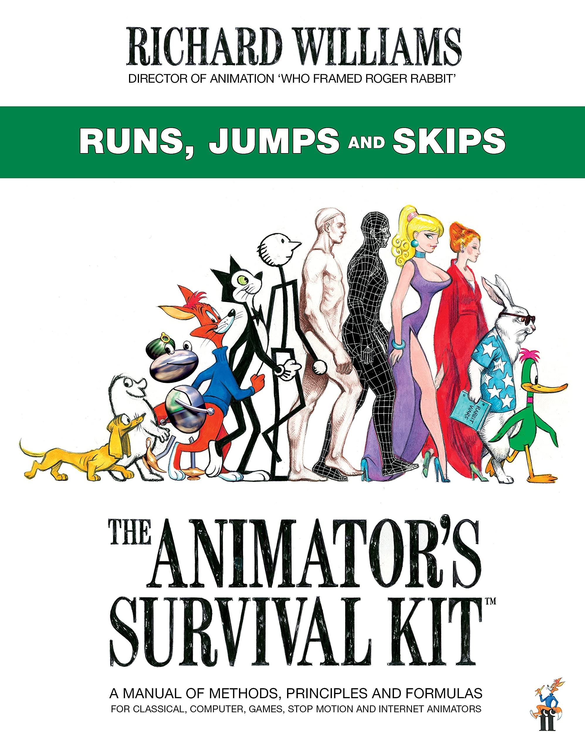 原动画基础教程：跑、蹦、跳 The Animator's Survival Kit: Runs, Jumps and Skips 英文原版 ...