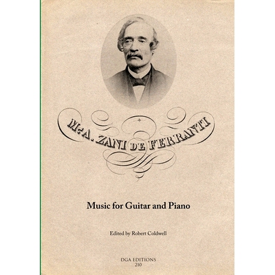 预订 M. A. Zani de Ferranti: Music for Guitar and Piano: 9798987218754