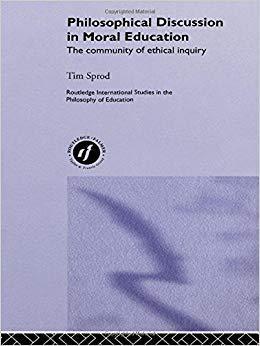 【预售】Philosophical Discussion in Moral Education