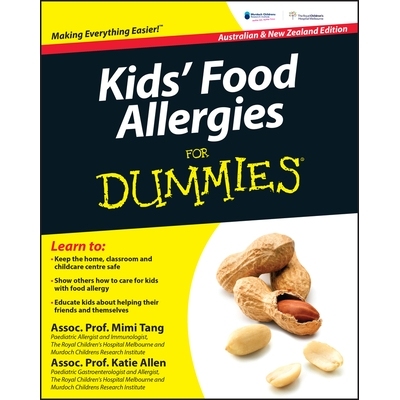 预订 Kids’ Food Allergies for Dummies Australian & New Zealand Edition 通俗易懂儿童食物过敏 澳大利亚和新西兰版: 9781742