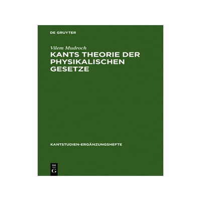 预订 Kants Theorie der physikalischen Gesetze