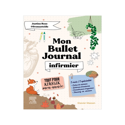 预订 Mon bullet journal infirmier ! : tout pour réussir mon année ! : 1 mois, 1 spécialité