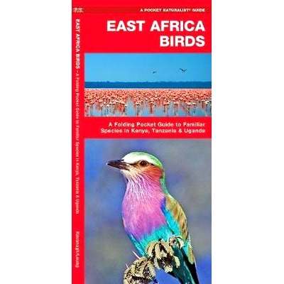 预订 East Africa Birds: A Folding Pocket Guide to Familiar Species in Kenya, Tanzania & Uganda