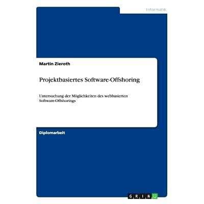 预订 Projektbasiertes Software-Offshoring: 9783656017219
