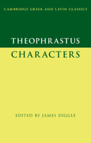 预订 【】Theophrastus: Characters 9781108932790