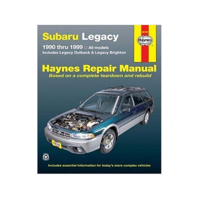 [预订]Subaru Legacy 1990-1999) Legacy models inc. Outback & Brighton Haynes Repair Manual (USA) 9781563926464